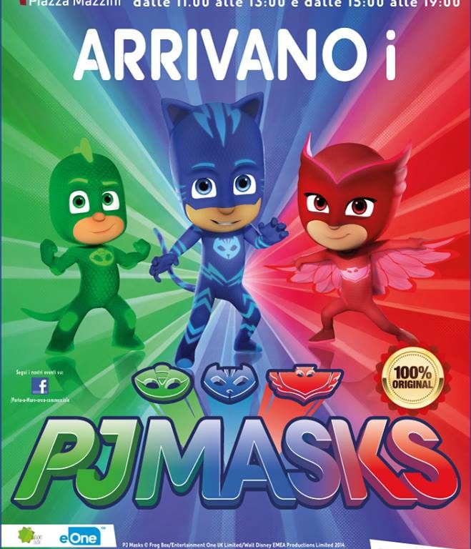 A Porta a Mare gli eroi dei cartoni: ecco i "Pj Masks" - QuiLivorno.it