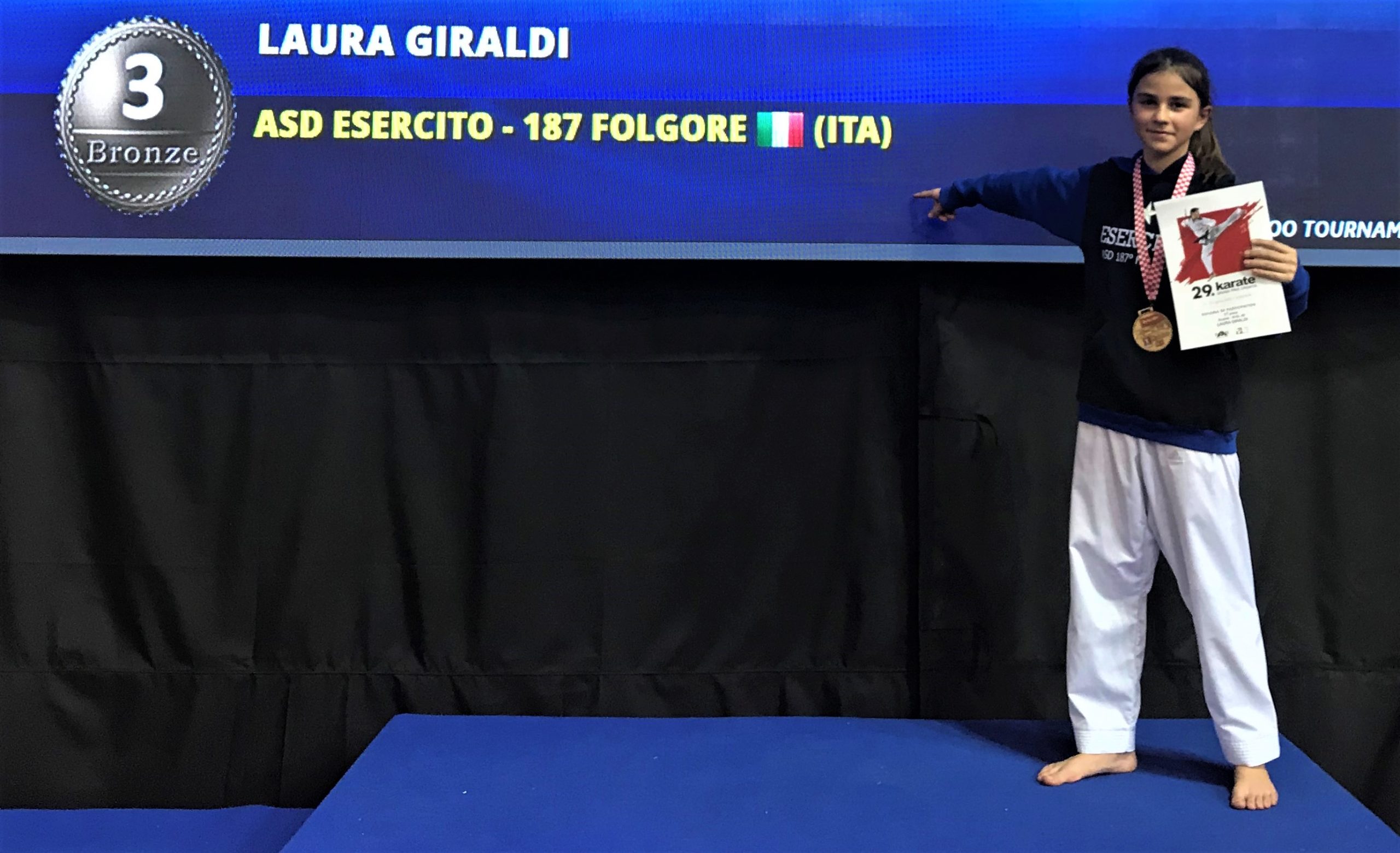 Karate, Laura Giraldi è bronzo in Croazia - QuiLivorno.it