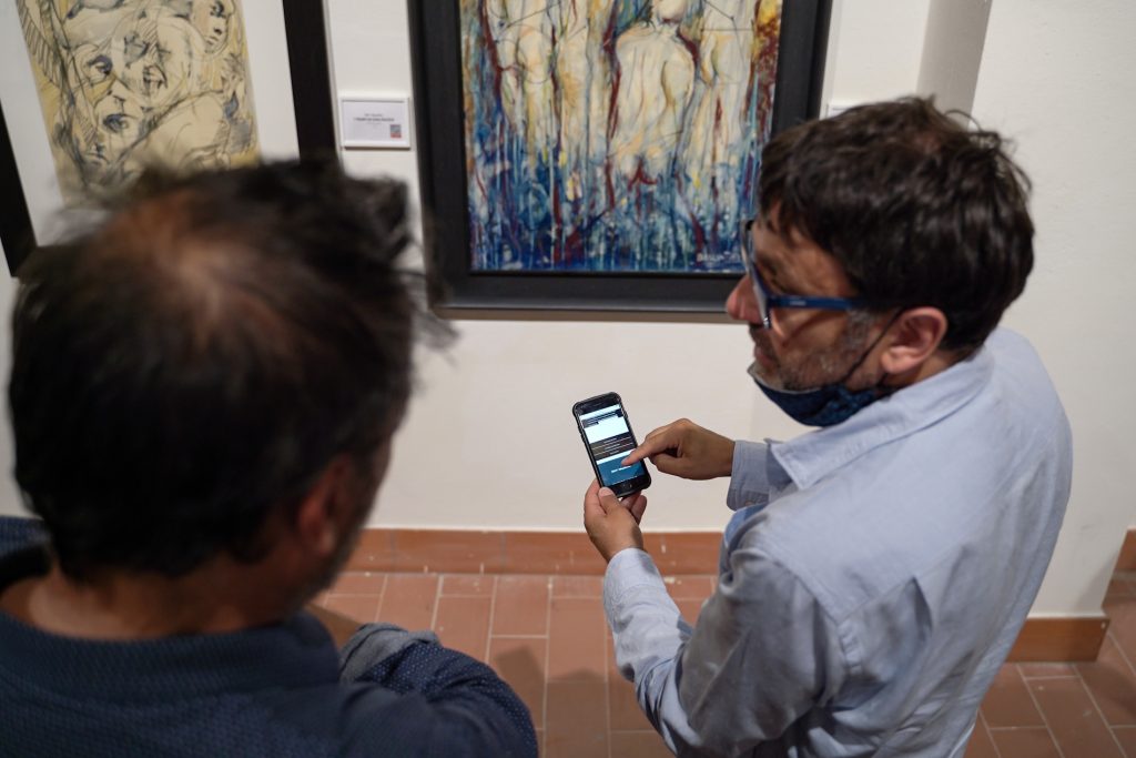 Ballantini in mostra con i suoi dipinti: l'anteprima. VIDEO - QuiLivorno.it