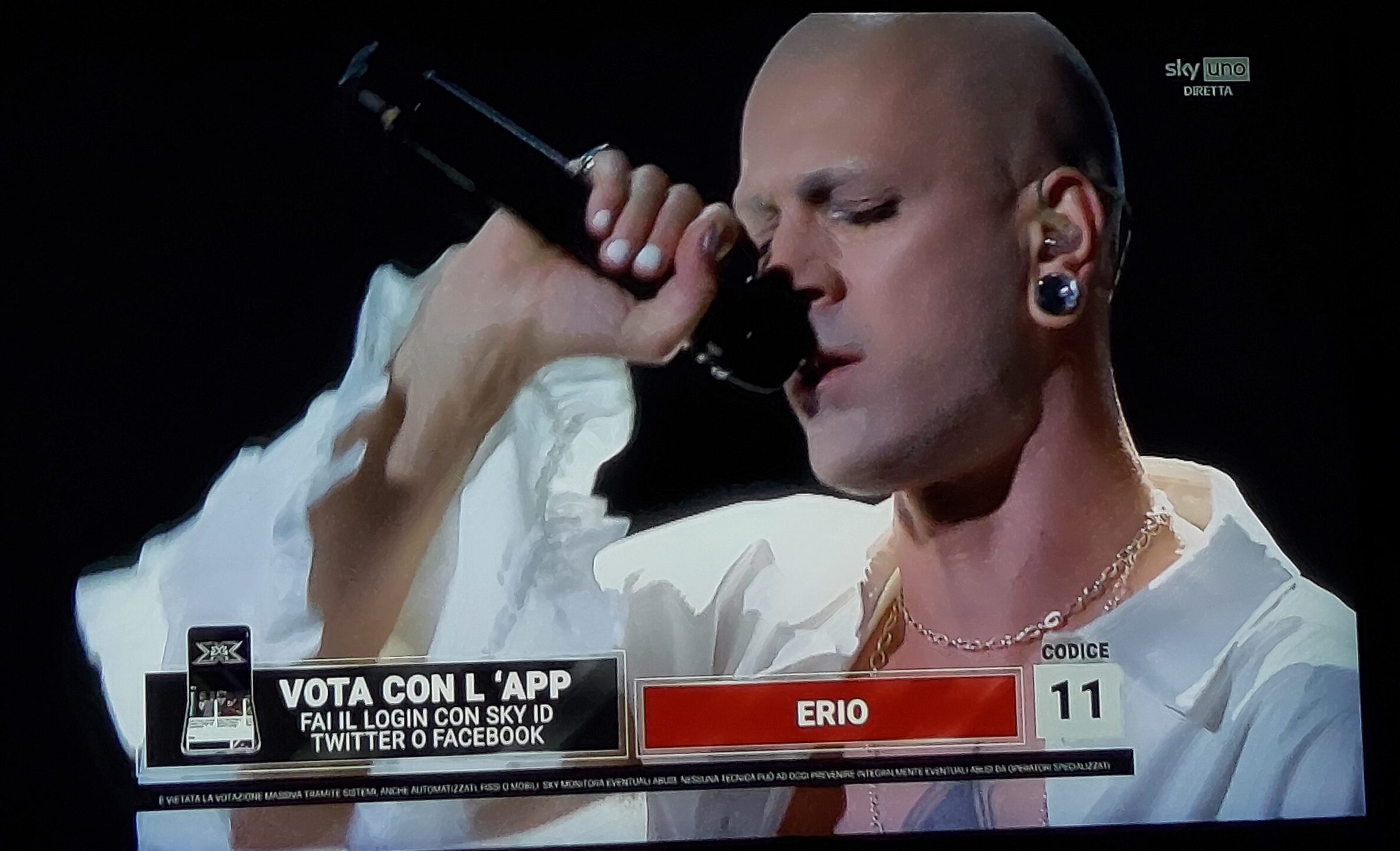 X Factor, Erio è tra i più votati della prima puntata - QuiLivorno.it