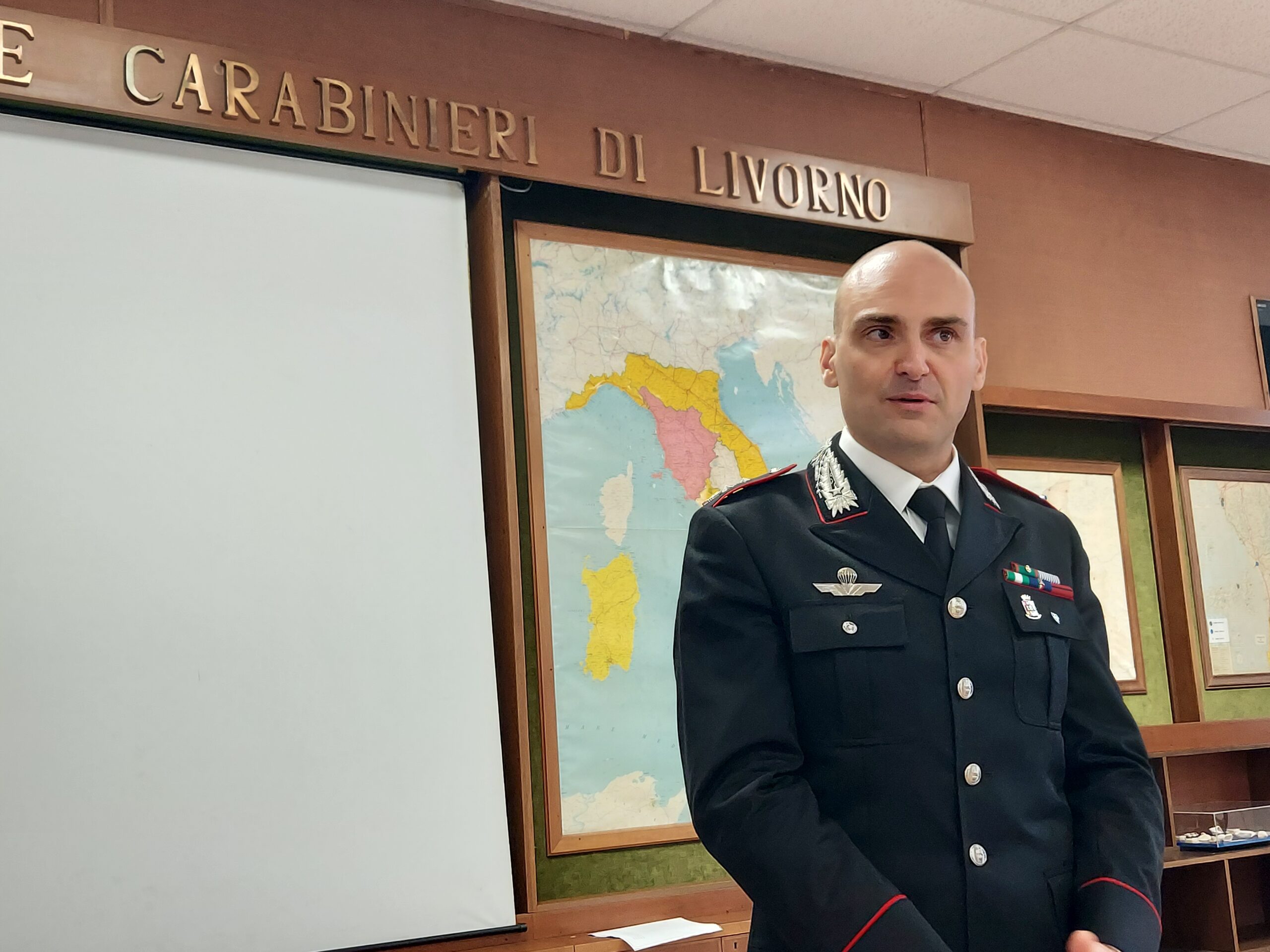 Carabinieri, Taurasi nuovo comandante del Reparto Operativo - QuiLivorno.it