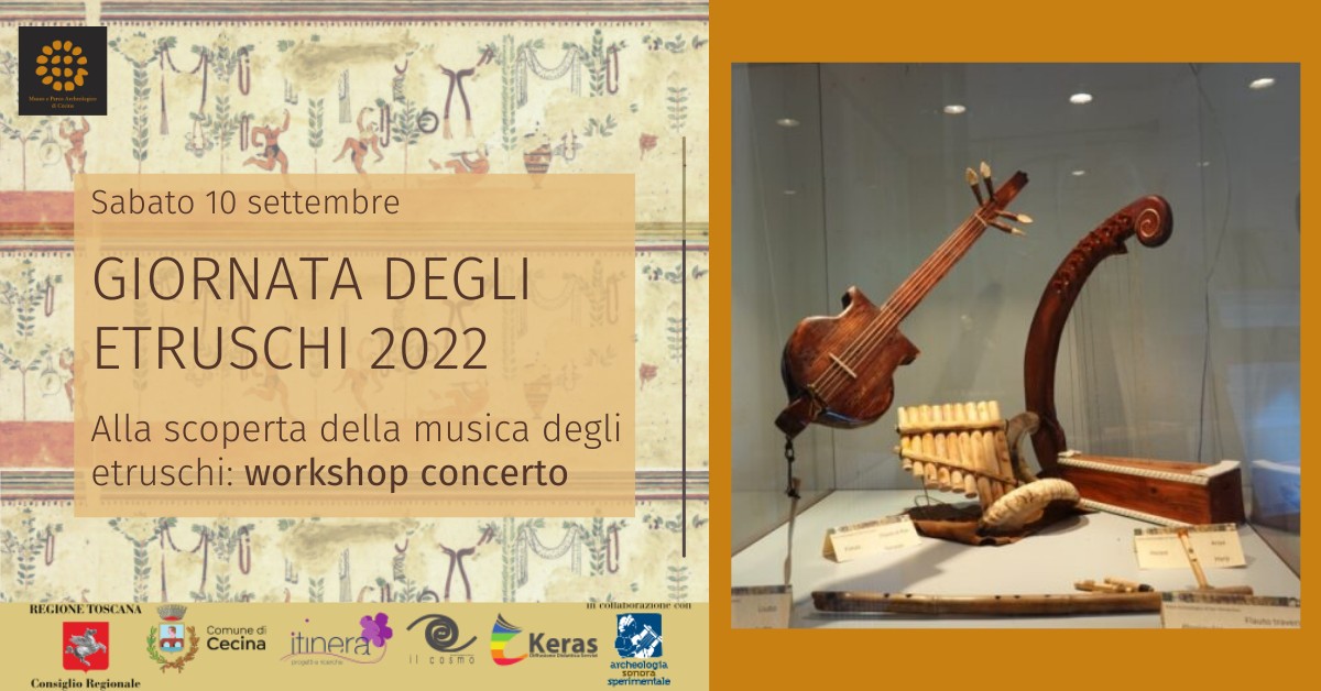 Workshop concerto gratuito alla scoperta della musica degli Etruschi ...