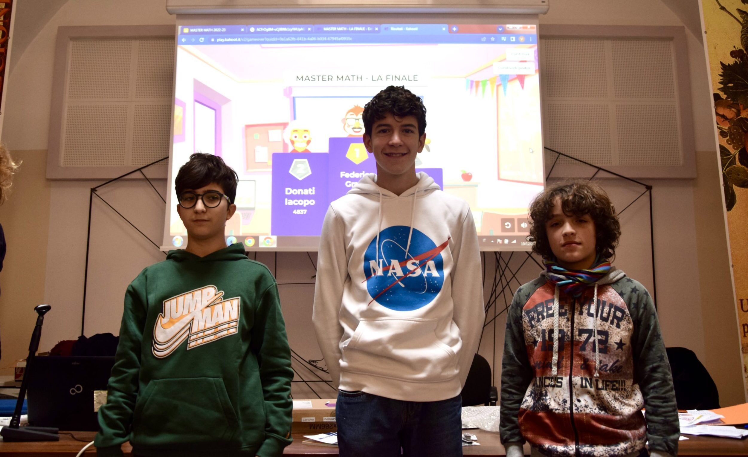 Federico vince l'edizione 2022 di Master Math - QuiLivorno.it