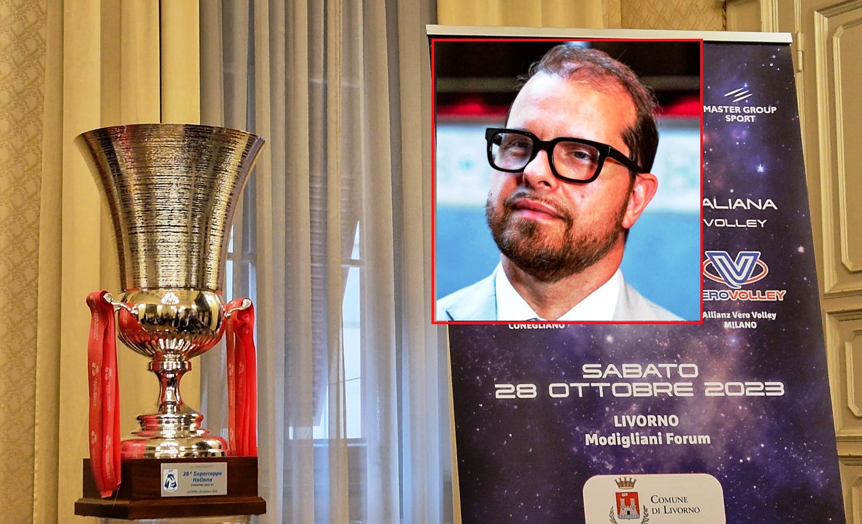 Il tenore Voleri canterà l'inno alla Supercoppa di volley - QuiLivorno.it