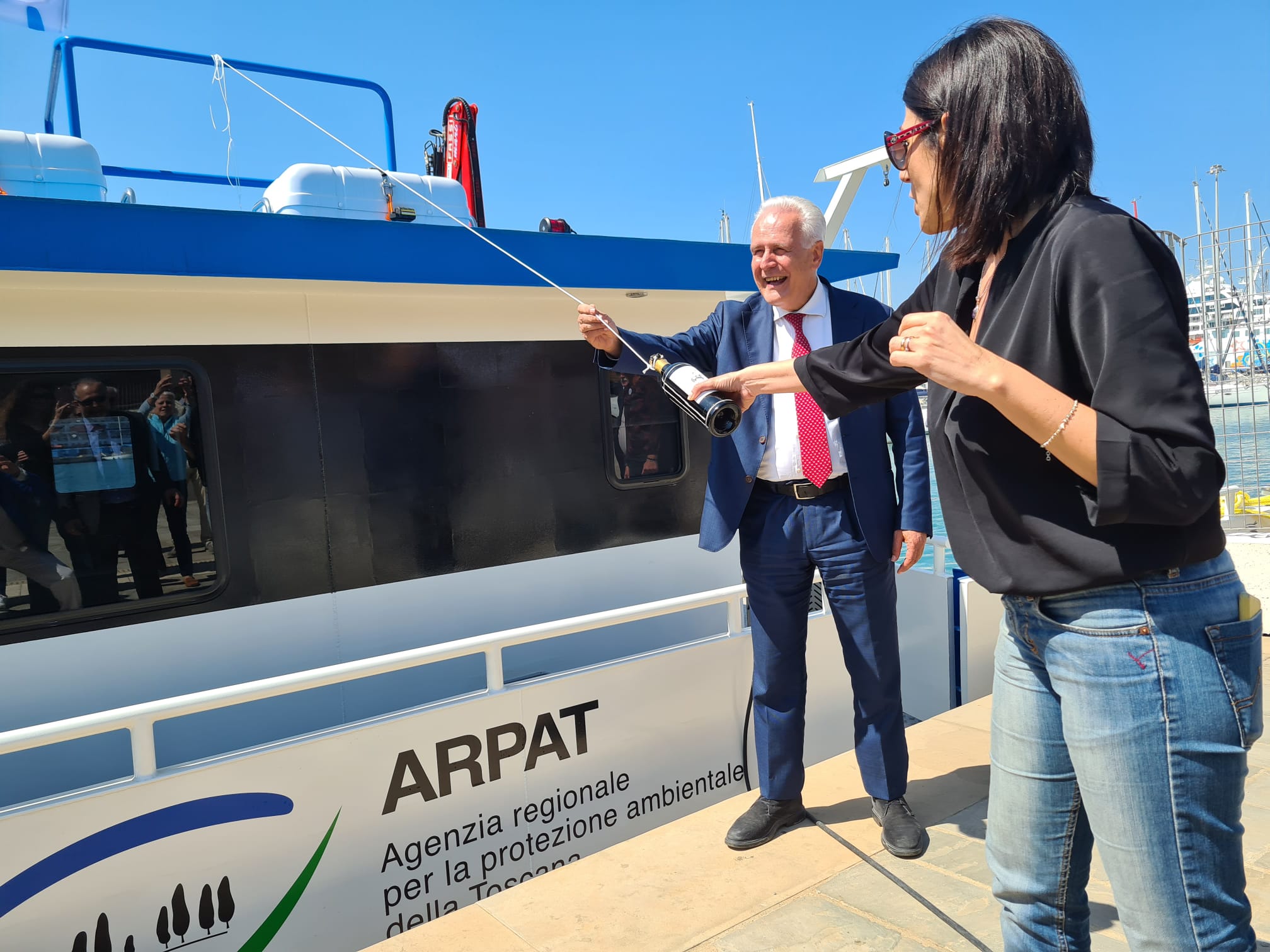 Inaugurata Polaris, la nuova imbarcazione oceanografica di Arpat ...