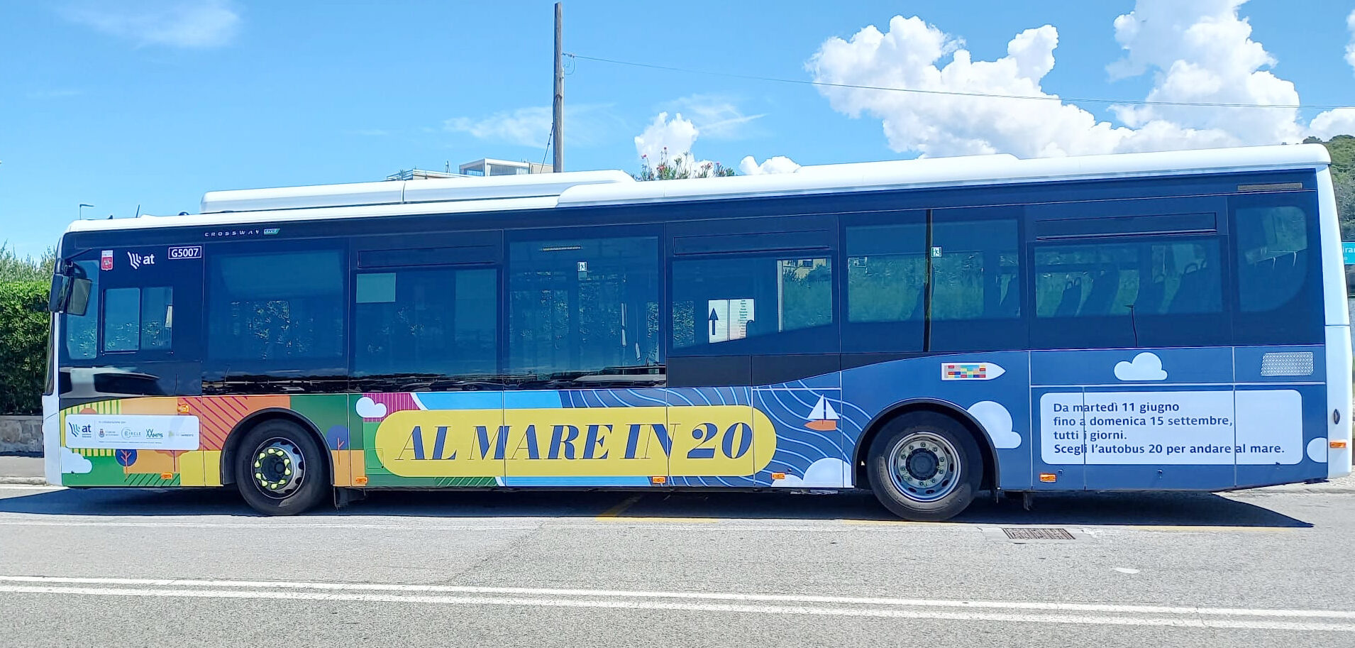 Attiva tutti i giorni la Linea 20 per andare al mare da Antignano a ...