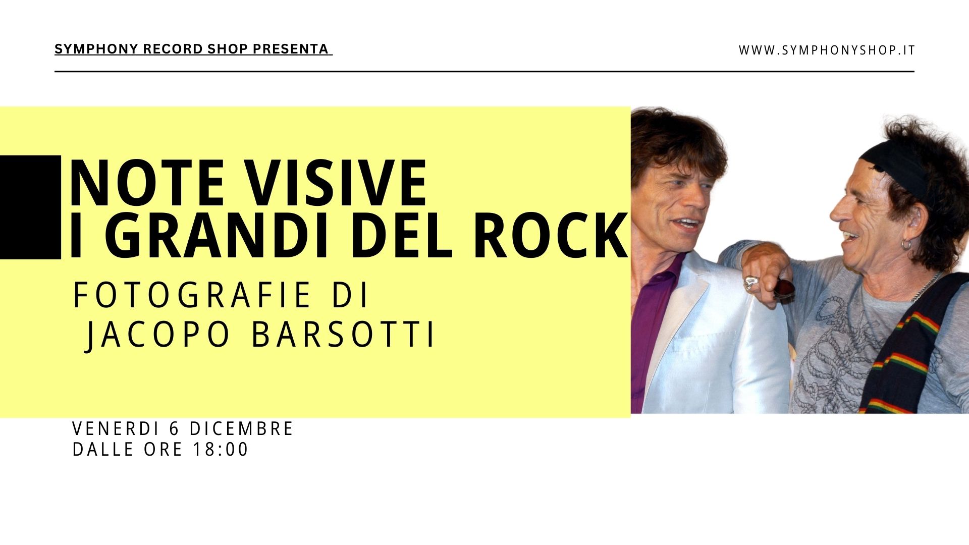 Mostra fotografica di Jacopo Barsotti "Note Visive. I grandi del Rock" - QuiLivorno.it