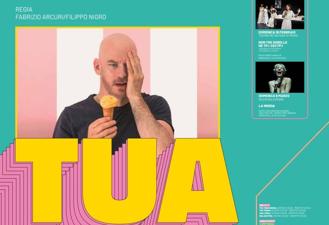 Al via "Tua". Nigro apre la rassegna al Teatro 4 Mori con "Every ...