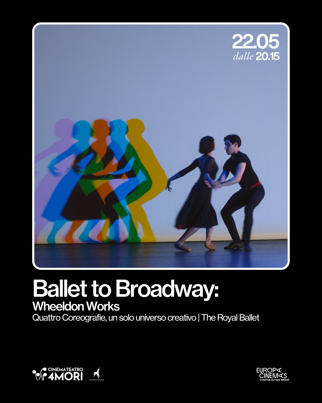 Il Royal Ballet al Cinema 4 Mori con “Ballet to Broadway: Wheeldon ...