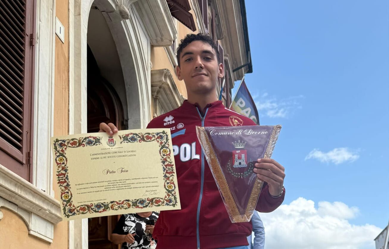Premiato Pietro Torre, campione del mondo di sciabola a squadre ...