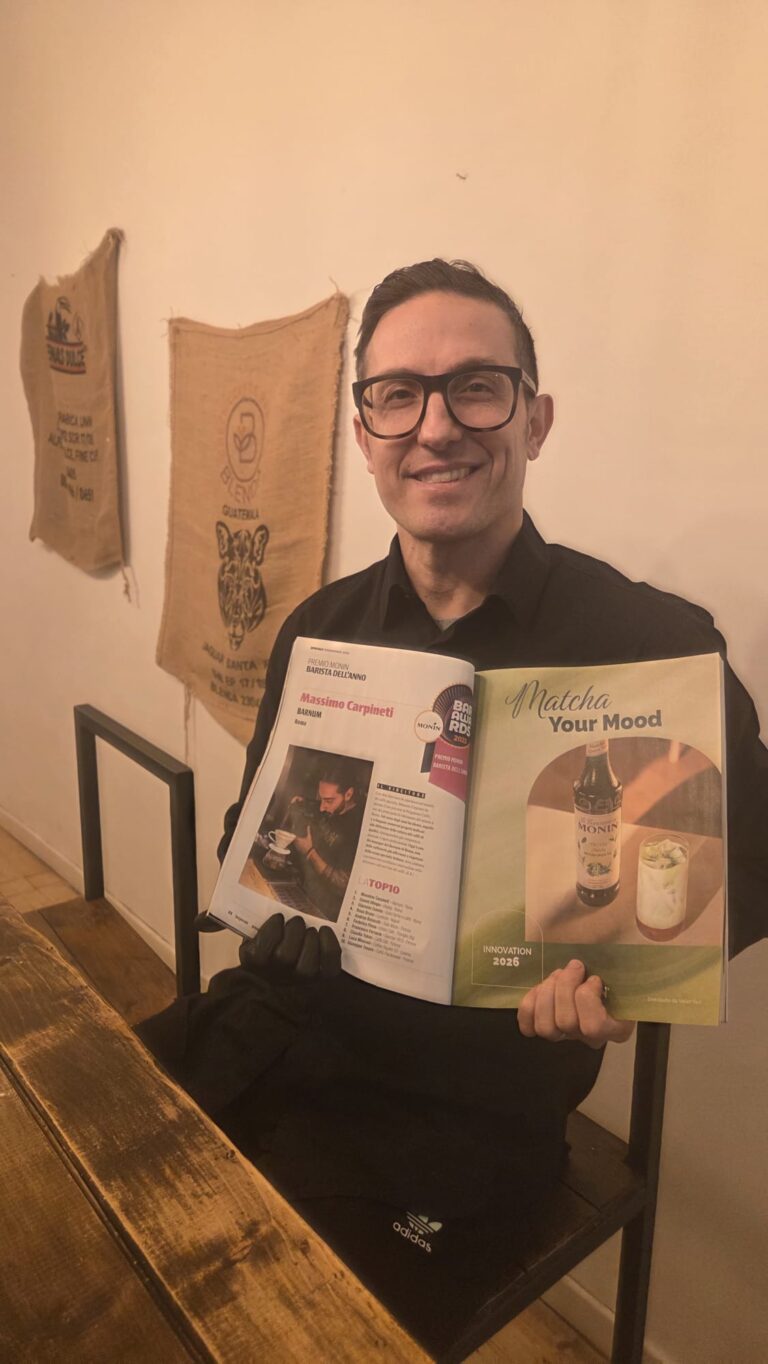 Dalla tazzina alla vetta: Luca Mosconi tra i 10 migliori baristi d ...